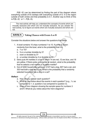 Mathematics 10 Learning Modules Quarter 3 | PDF