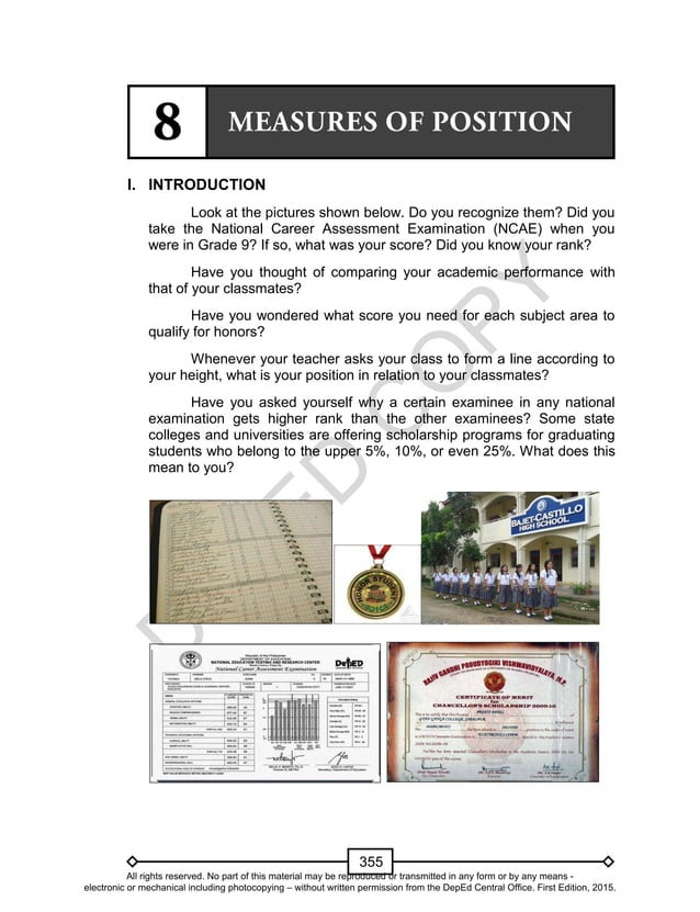Mathematics 10 Learner’s Material Unit 4 | PDF | Education