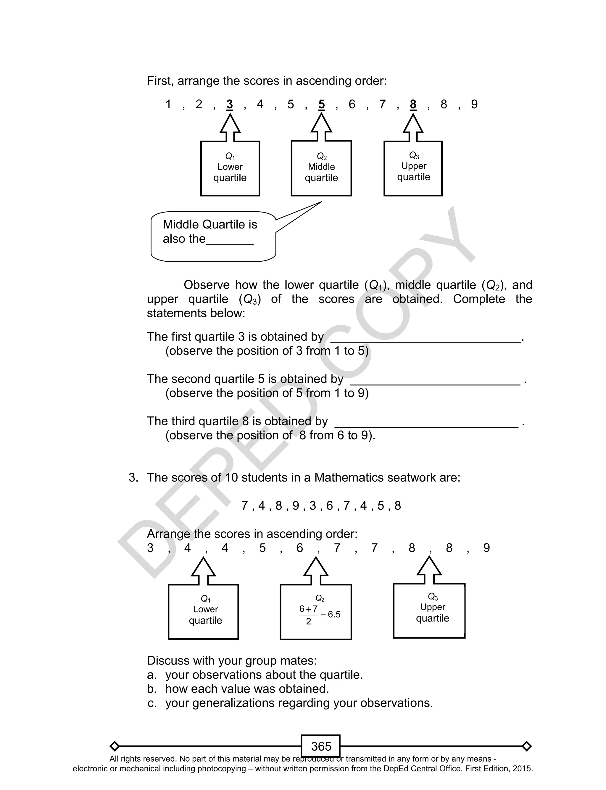 Mathematics 10 Learning Modules Quarter 4 | PDF