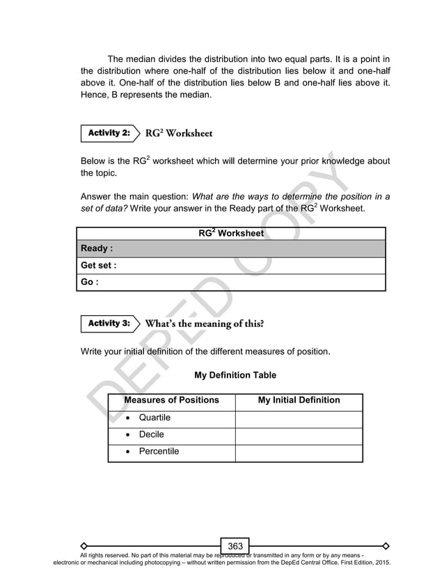 Mathematics 10 Learning Modules Quarter 4 | PDF