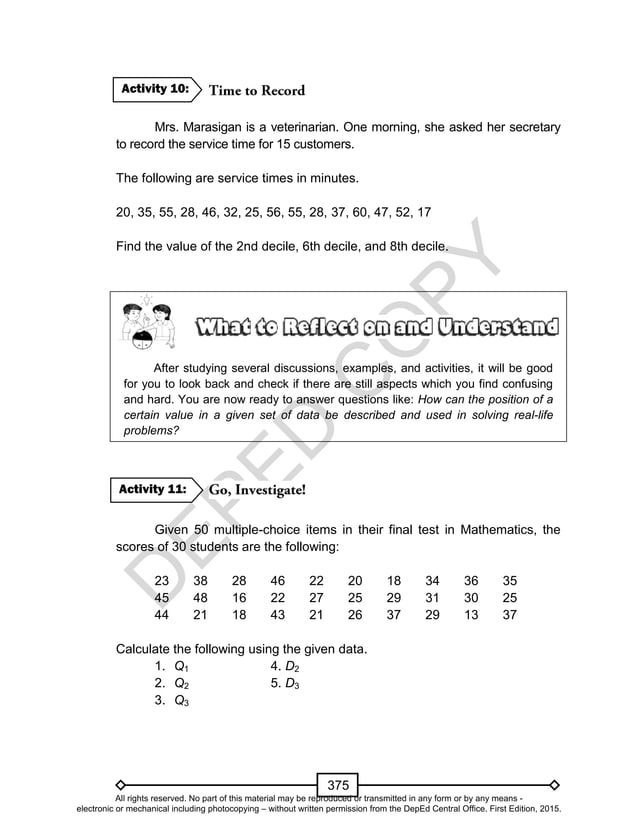 Mathematics 10 Learning Modules Quarter 4 | PDF