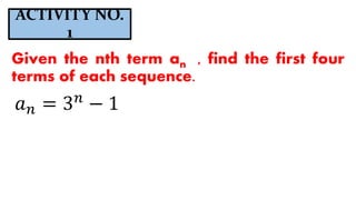 MATH10 SEQUENCE AND SERIES | PPTX