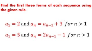 MATH10 SEQUENCE AND SERIES | PPTX