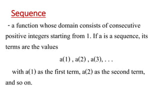 MATH10 SEQUENCE AND SERIES | PPTX