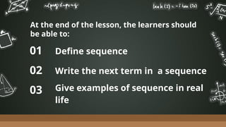 Math10 Quarter 1 Wk1 Generating Patterns | PPTX