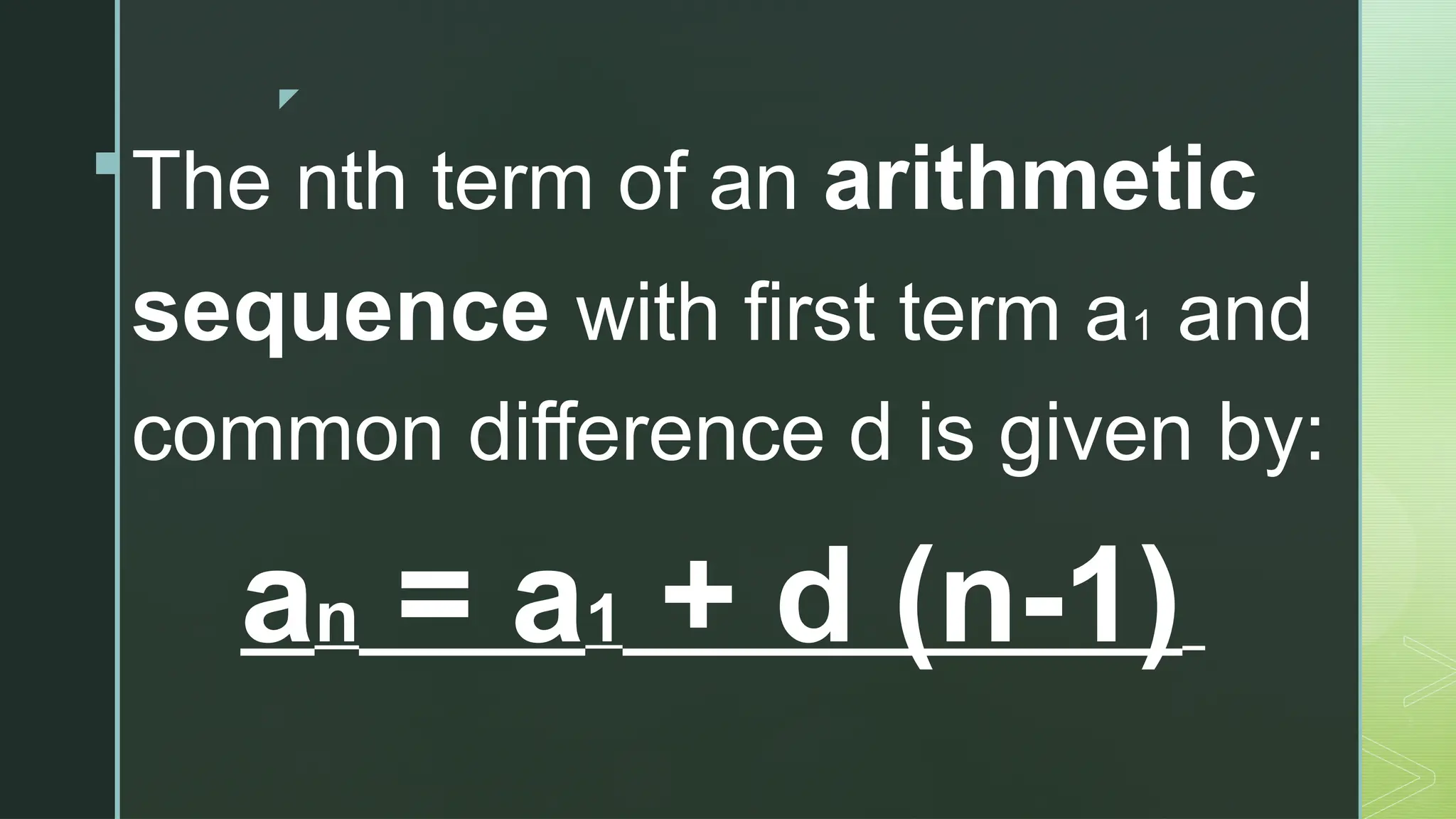 Mathematics 10 Quarter 1 : Arithmetic Sequence | PPTX