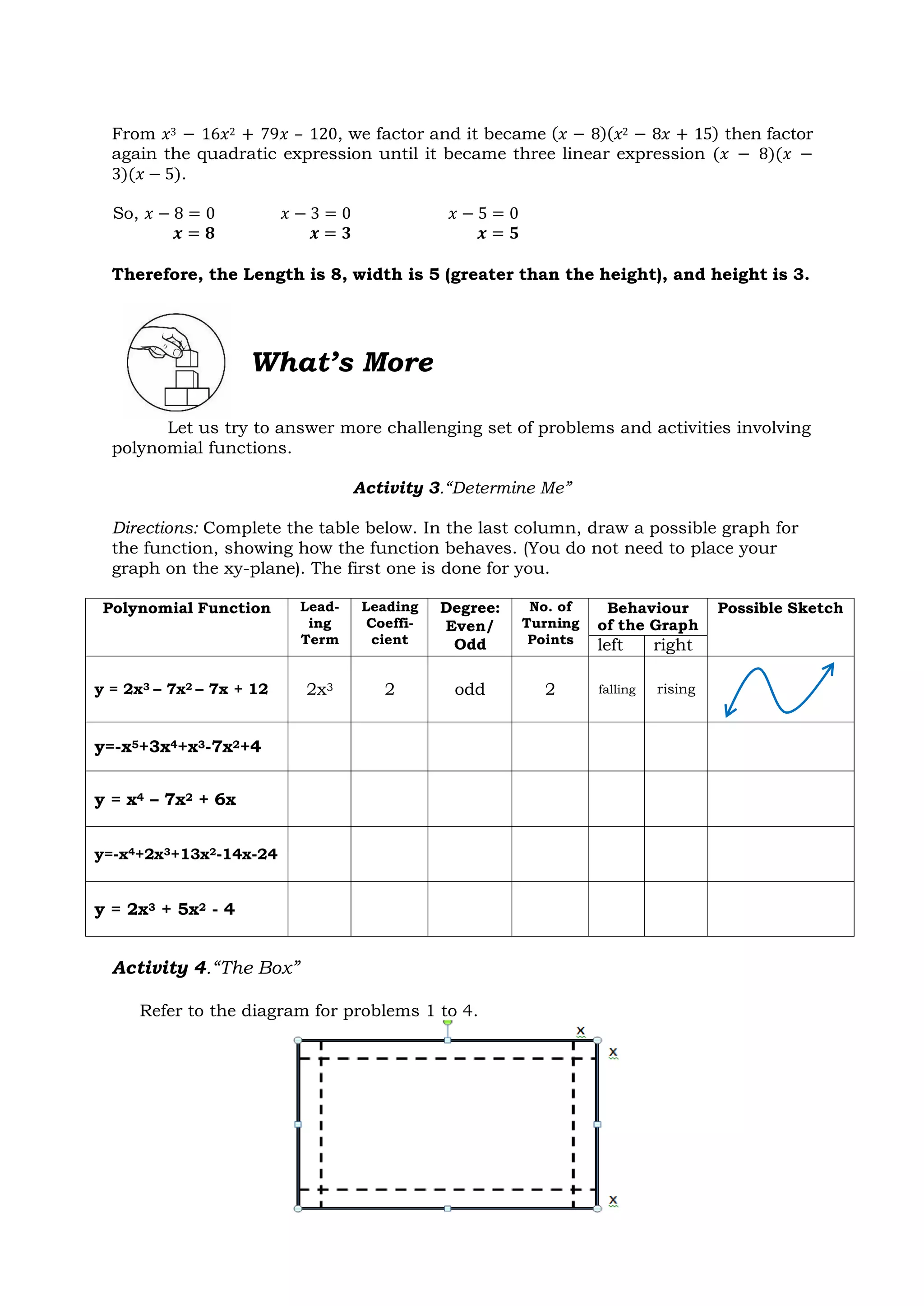Math10 q2 mod1of8_polynomial function_v2 (1) | PDF