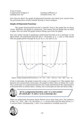 Math10 q2 mod1of8_polynomial function_v2 (1) | PDF