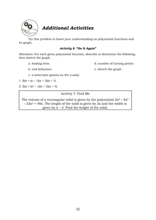 Math10 q2 mod1of8_polynomial function_v2 (1) | PDF