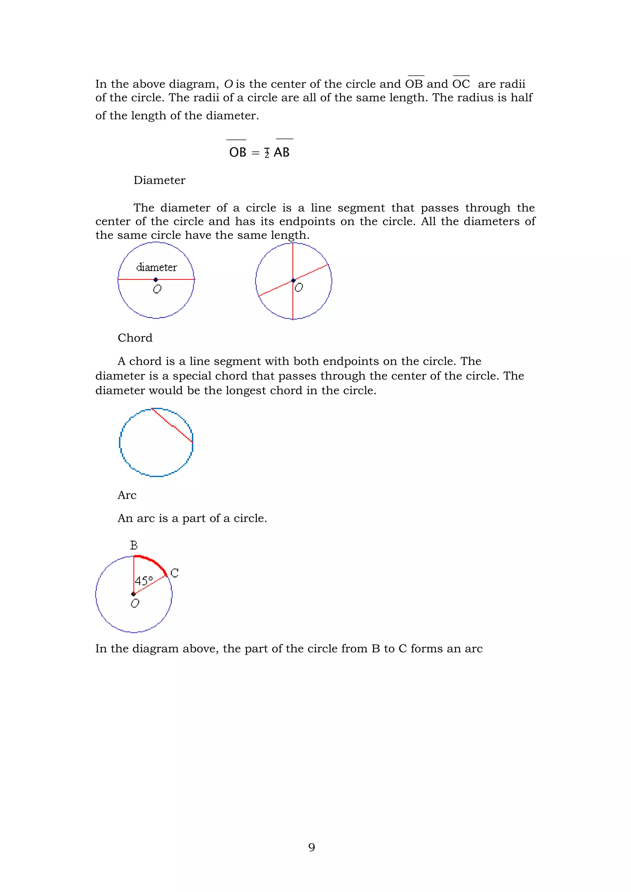 Math10 q2 mod2of8_chords,arcs,central angles and incribe angles of ...