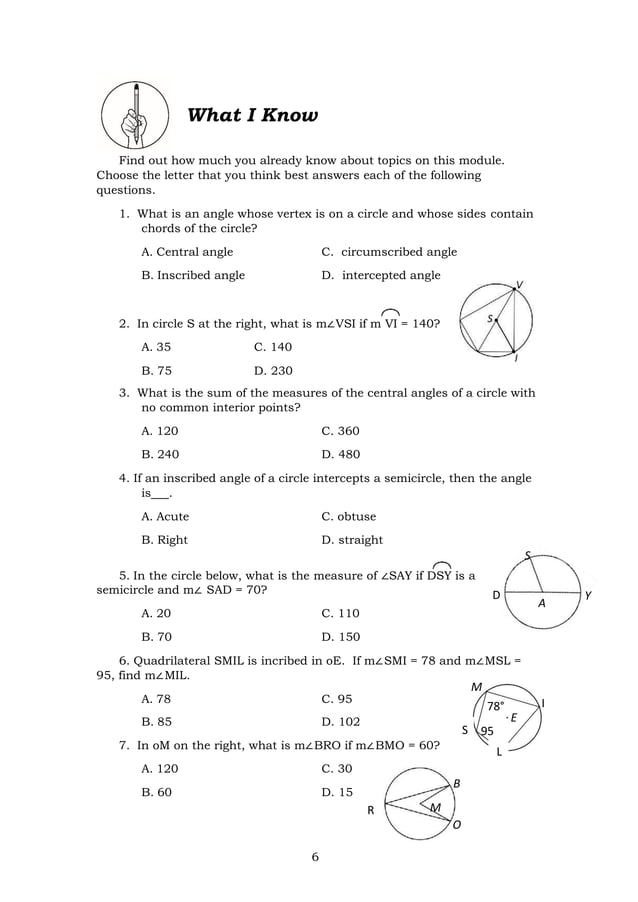 Math10 q2 mod2of8_chords,arcs,central angles and incribe angles of ...