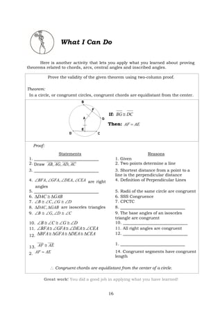 Math10 q2 mod3of8_theorems on chords, arcs, central angles and ...