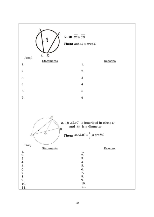Math10 q2 mod3of8_theorems on chords, arcs, central angles and ...