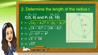 Equation of a Circle in standard and general form | PPTX