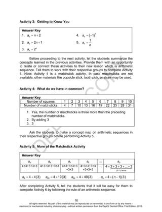 Math10 tg u1 | PDF