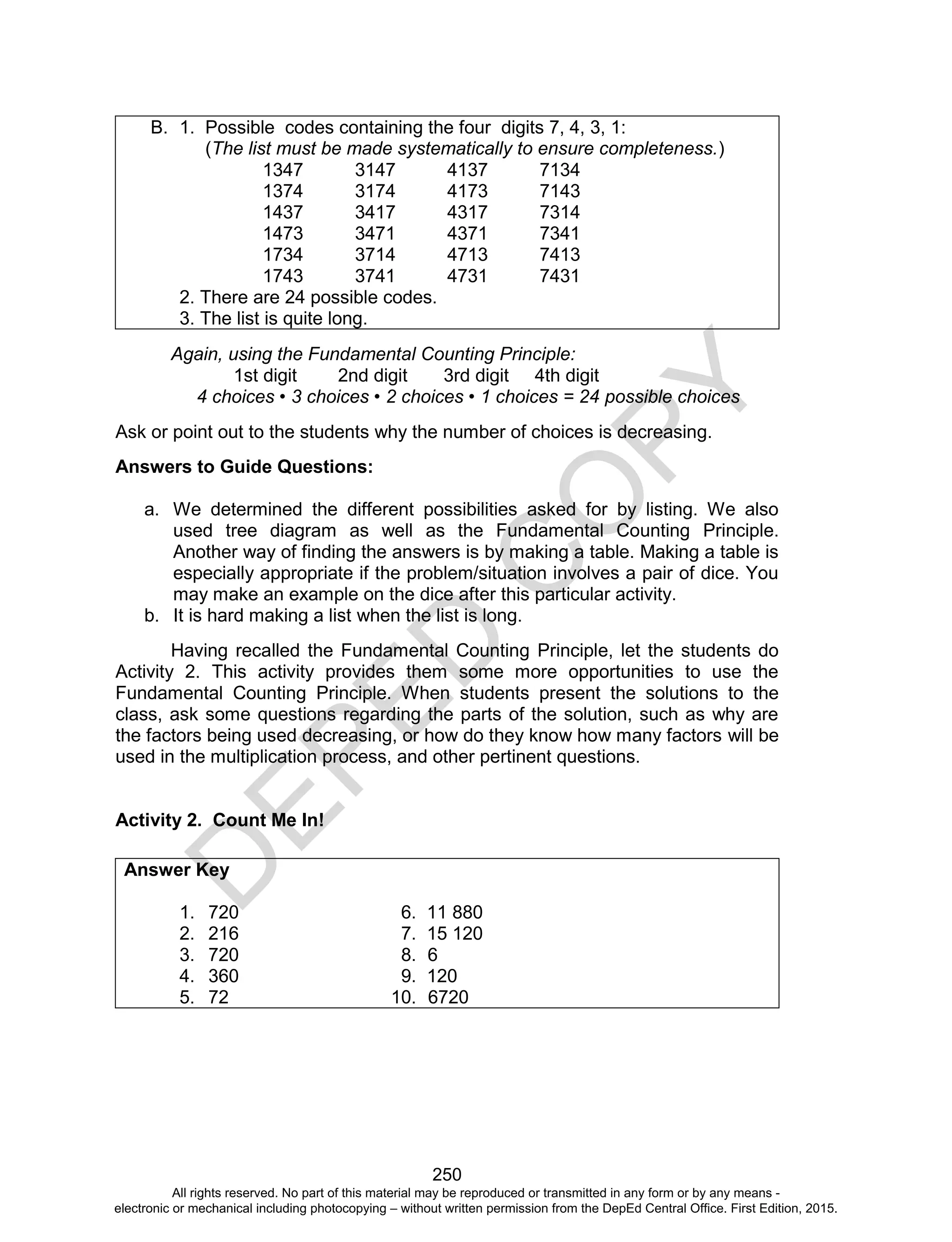 Math10 teaching guide unit 3 | PDF