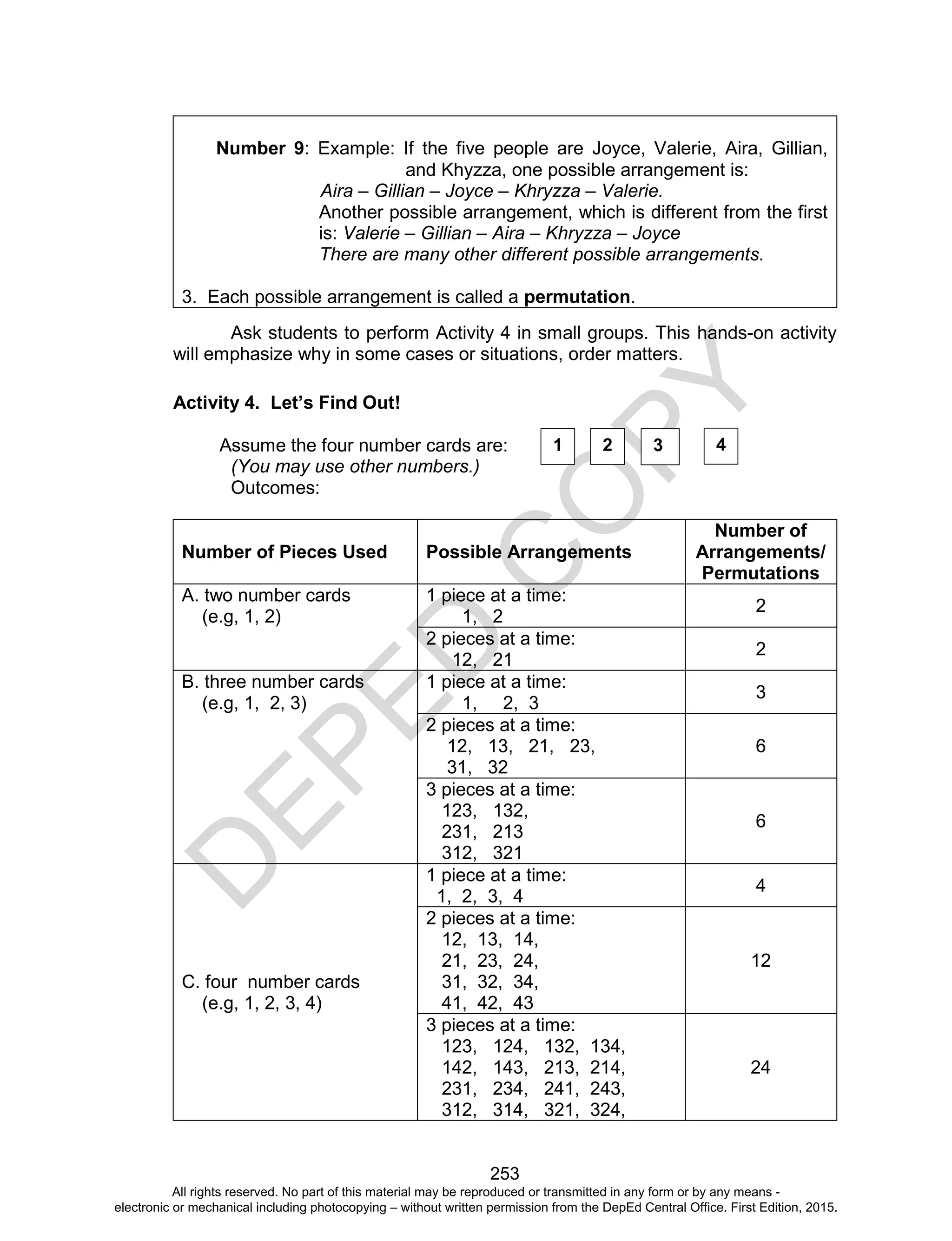 Math10 teaching guide unit 3 | PDF