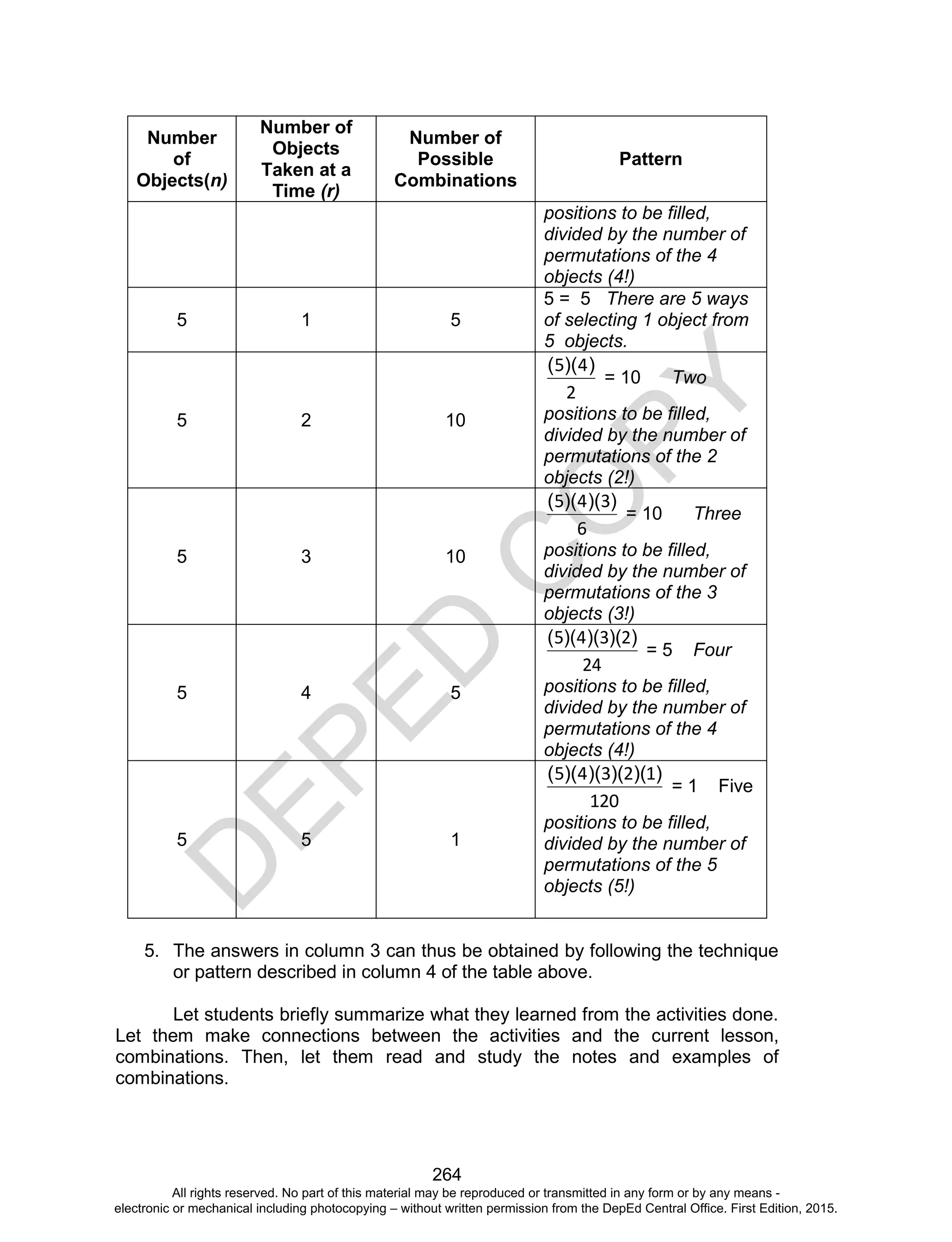 Math10 teaching guide unit 3 | PDF