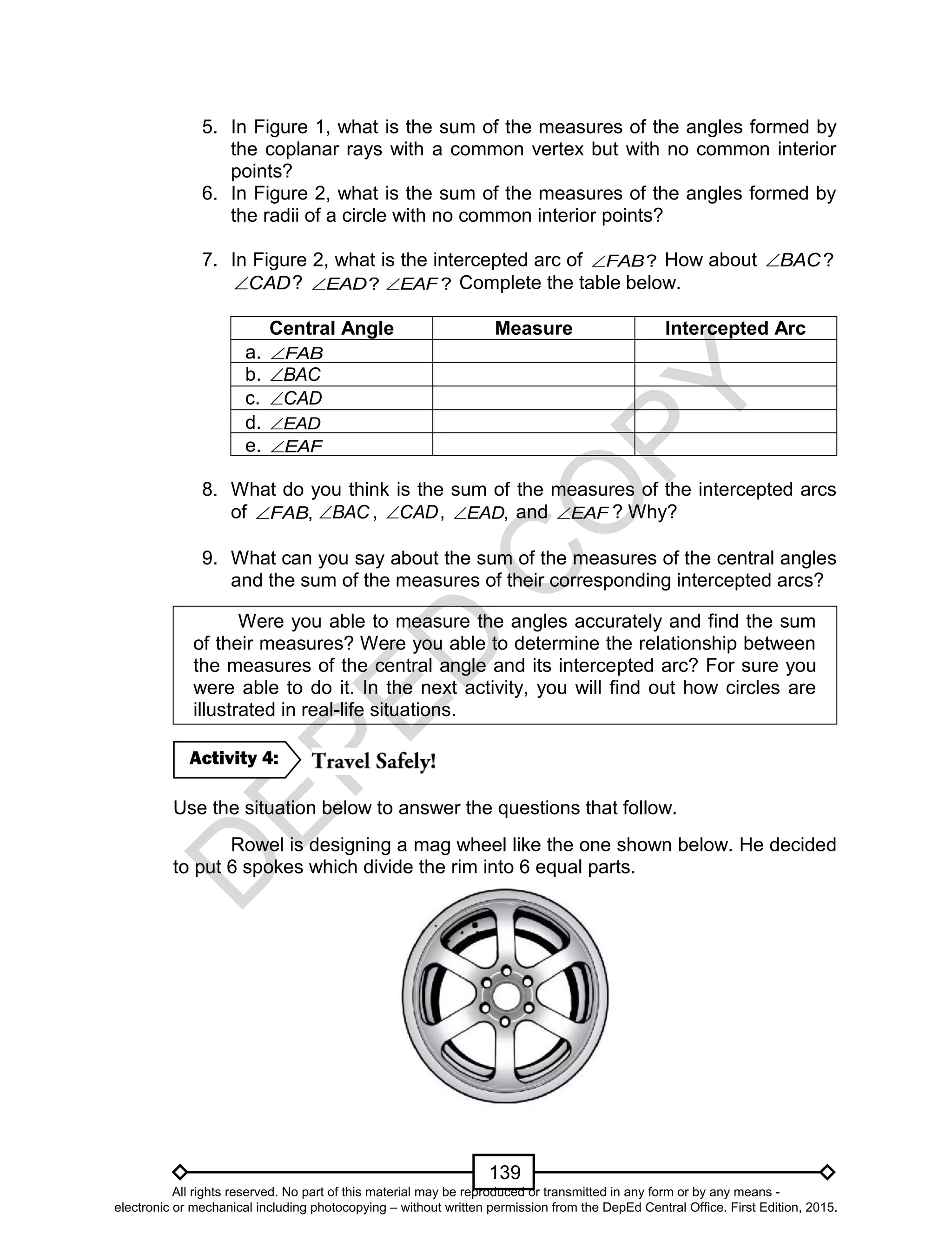 Math 10 Unit 2 LM | PDF | Publishing Industry | Industries