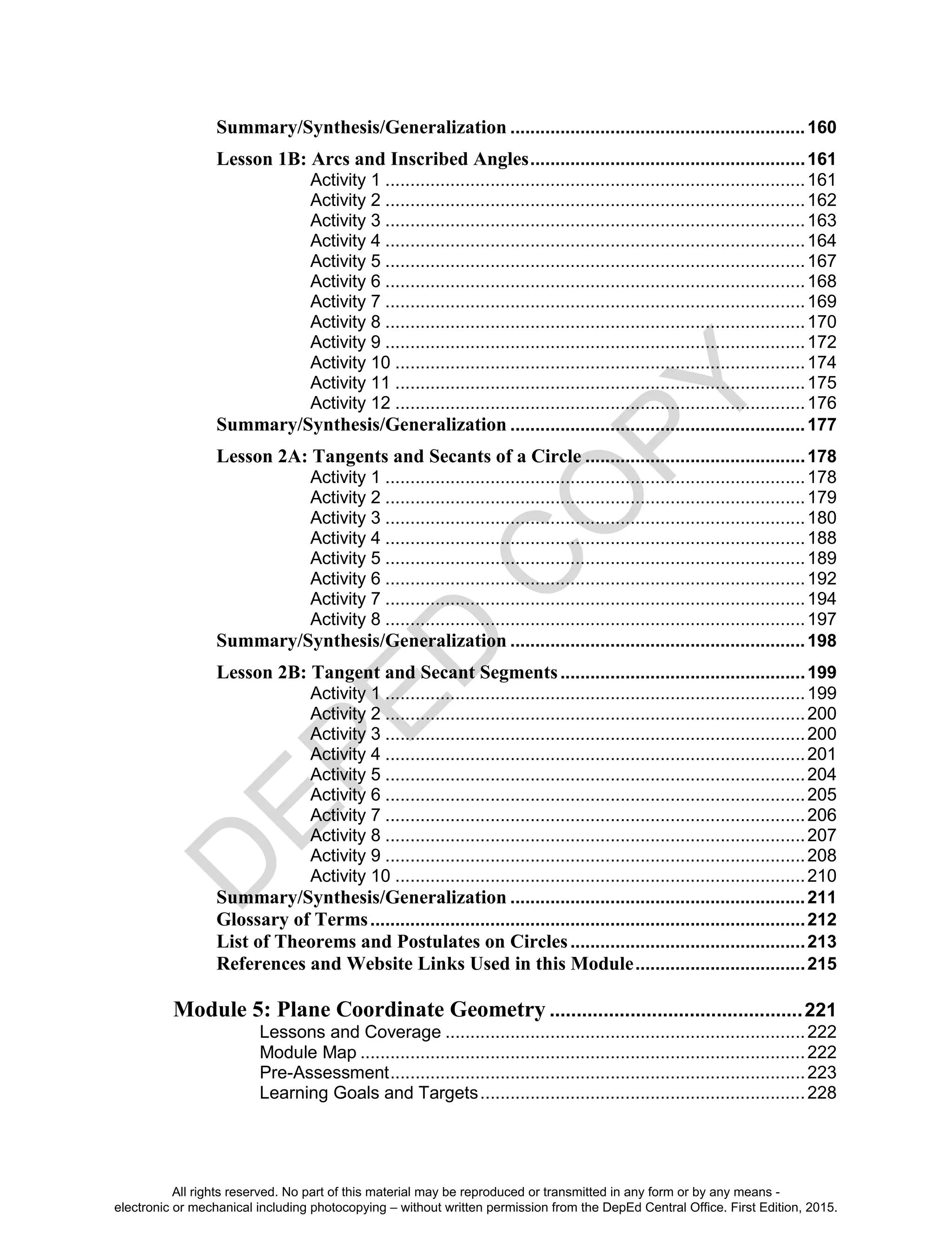 Math 10 Unit 2 LM | PDF | Publishing Industry | Industries