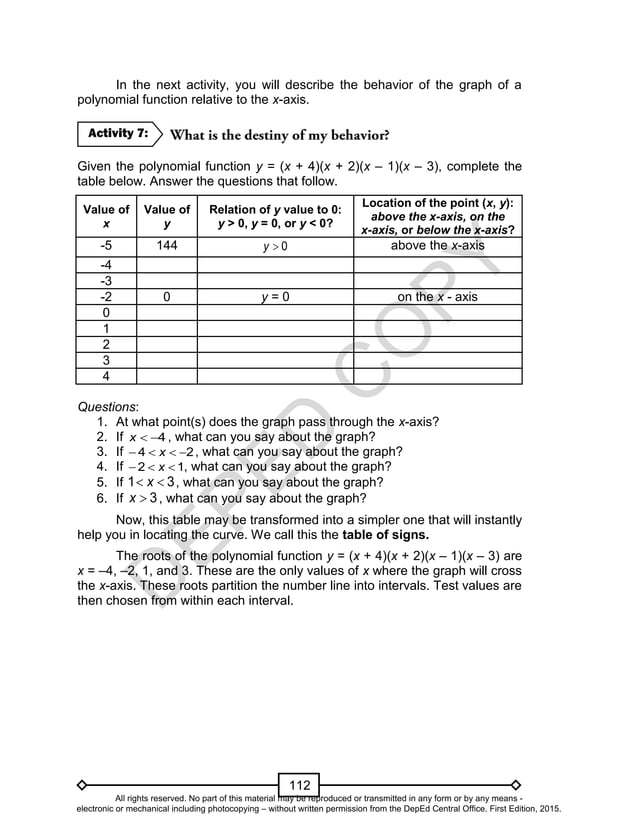 Math 10 Unit 2 LM | PDF | Publishing Industry | Industries
