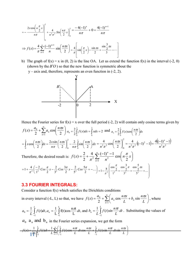 Math 1102-ch-3-lecture note Fourier Series.pdf | Physics | Science