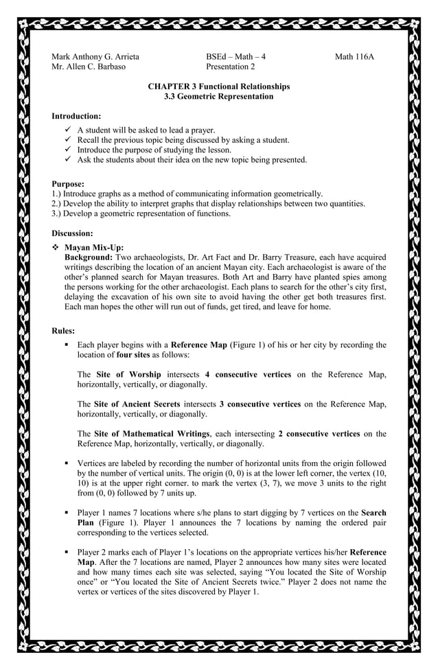 Math 116 pres. 2 | PDF