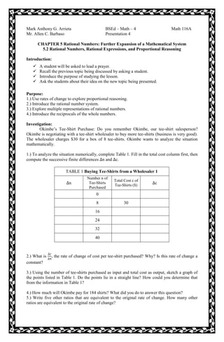 Math 116 pres. 4 | PDF