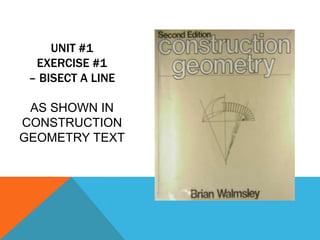 Math 1260 bisect a line | PPTX