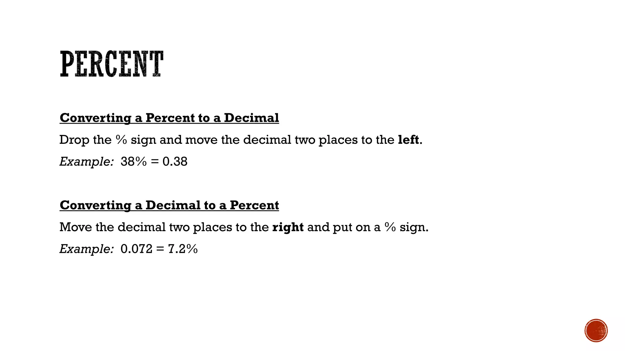 Math 1314 College Algebra Arithmetic Review | PPT