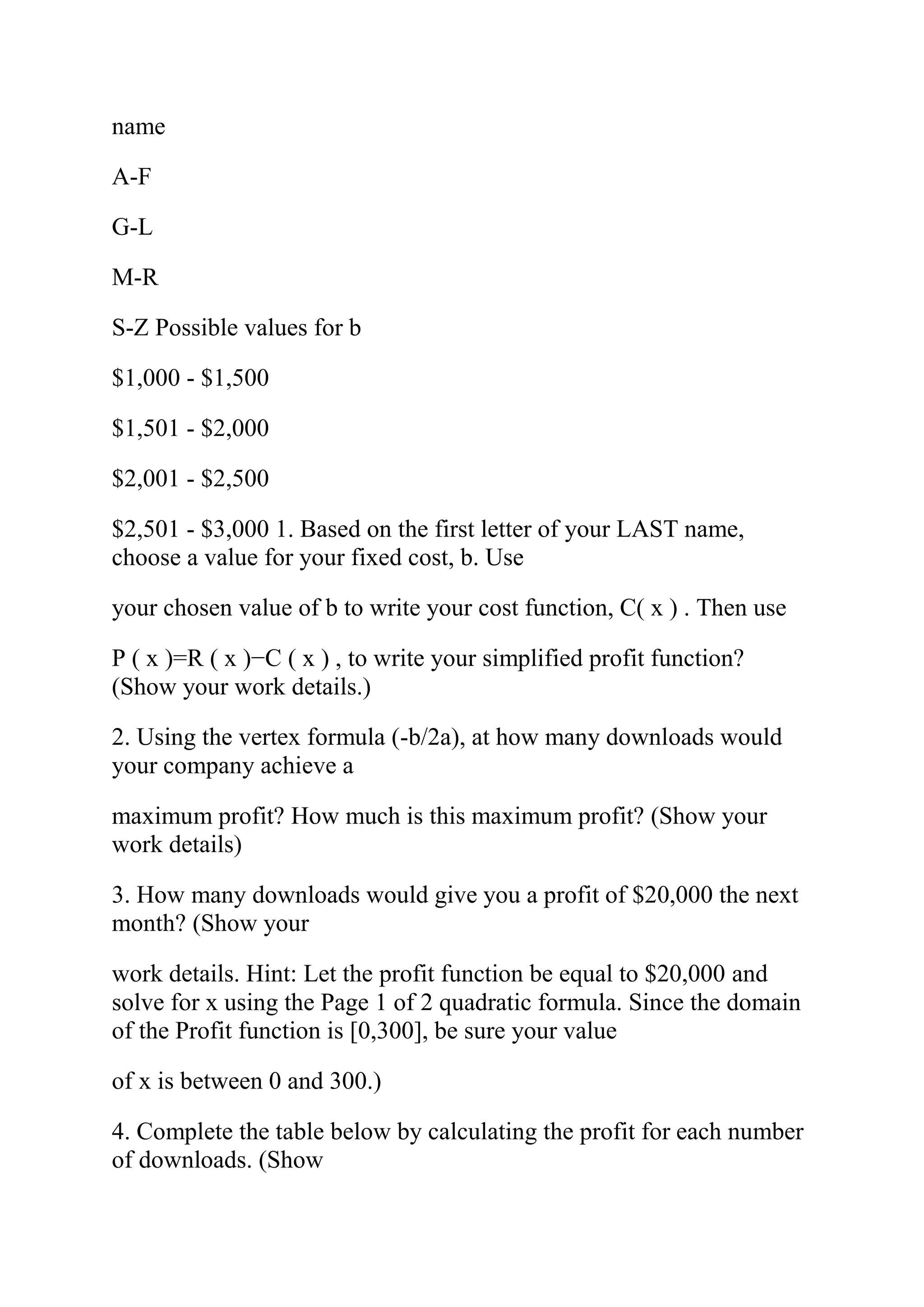MATH 133 / TUTORIALOUTLET DOT COM | PDF