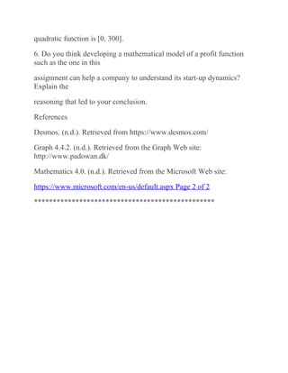 Math 133 – unit 2 individual project name/tutorialoutlet | PDF