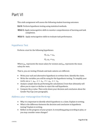 Math 1342 signature assignment spring 2022 | PDF