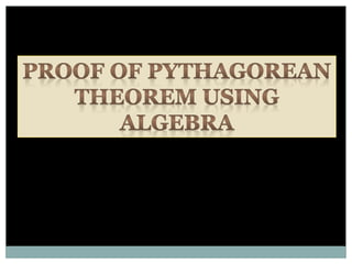 Math Investigation: Pythagorean Theorem | PPT