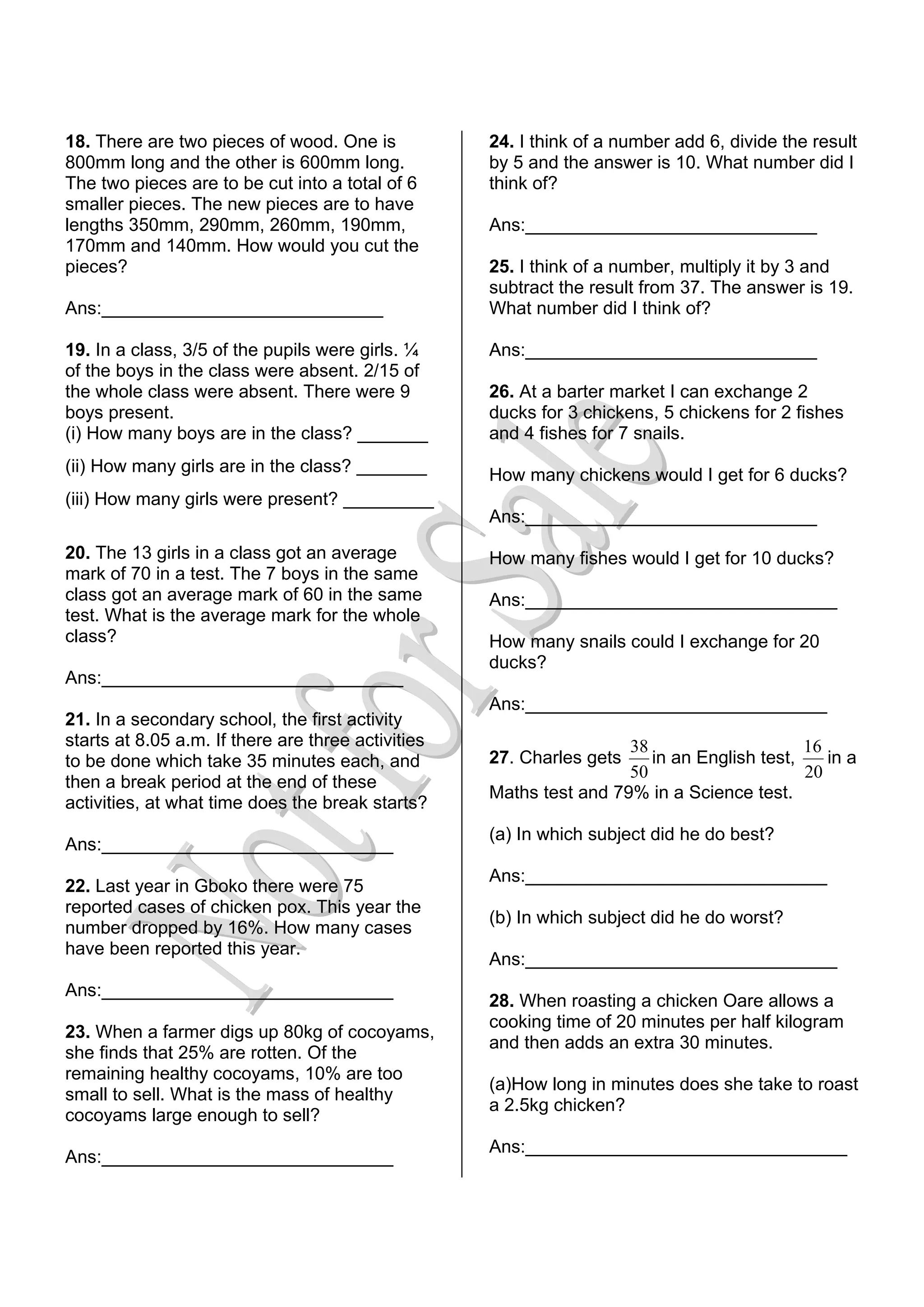 Math1 no restrictionLOYOLA JESUIT, ABUJA PAST QUESTIONS PAPERS maths ...