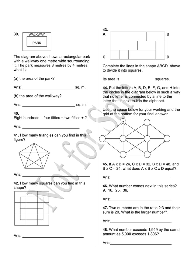 Math1 no restrictionLOYOLA JESUIT, ABUJA PAST QUESTIONS PAPERS maths ...