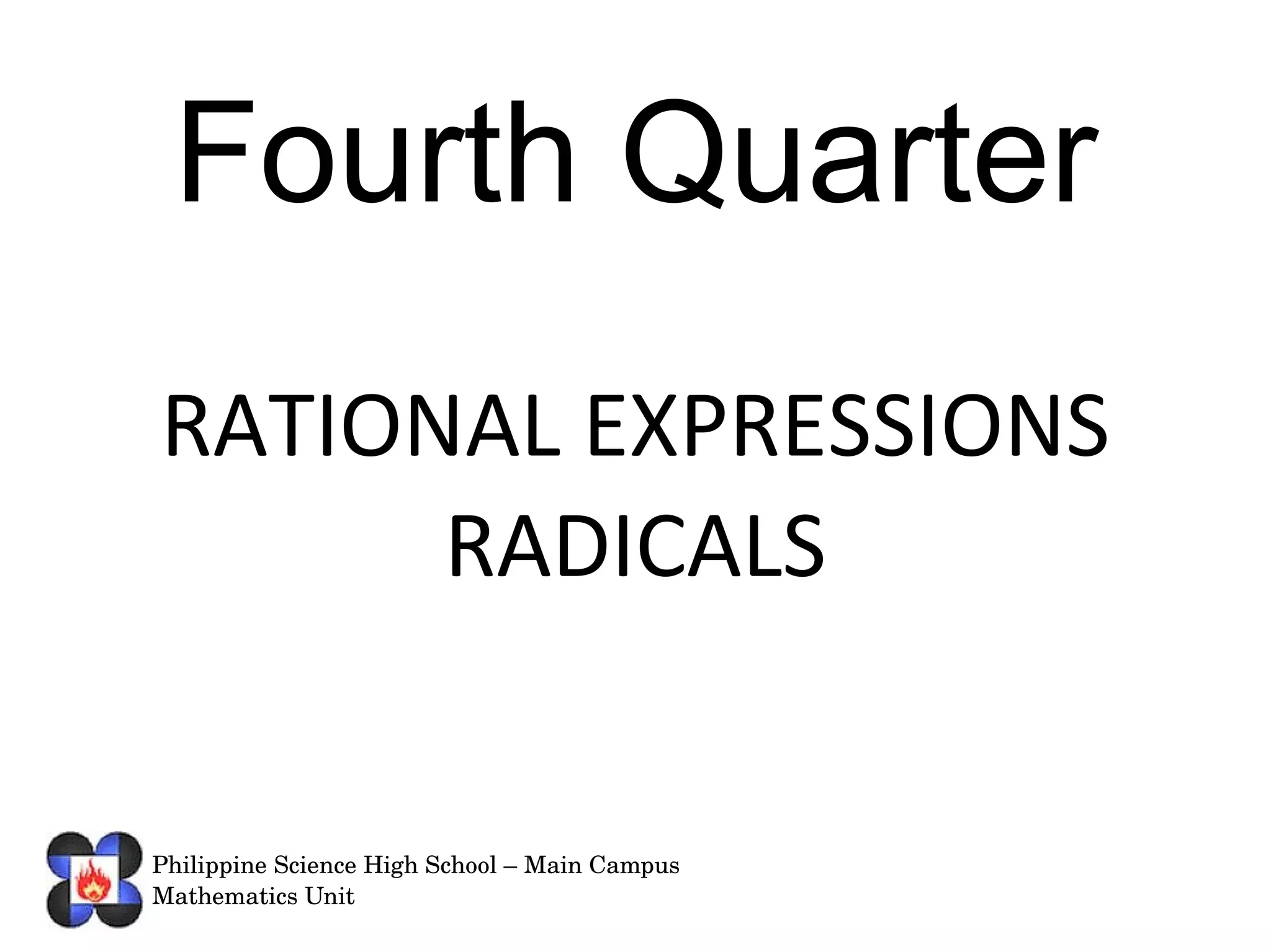 Math 1 Orientation Presentation | ODP
