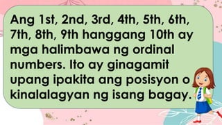 MATHEMATICS - GRADE ONE FIRST QUARTER WEEK 8 | PPTX