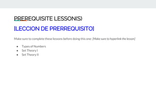 Math1 set theory 3 slides | PPTX