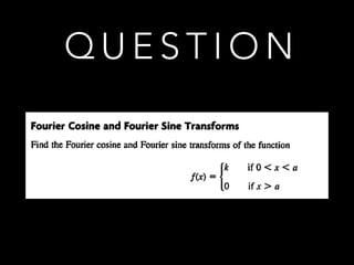 Fourier Transform using matlab | PPT