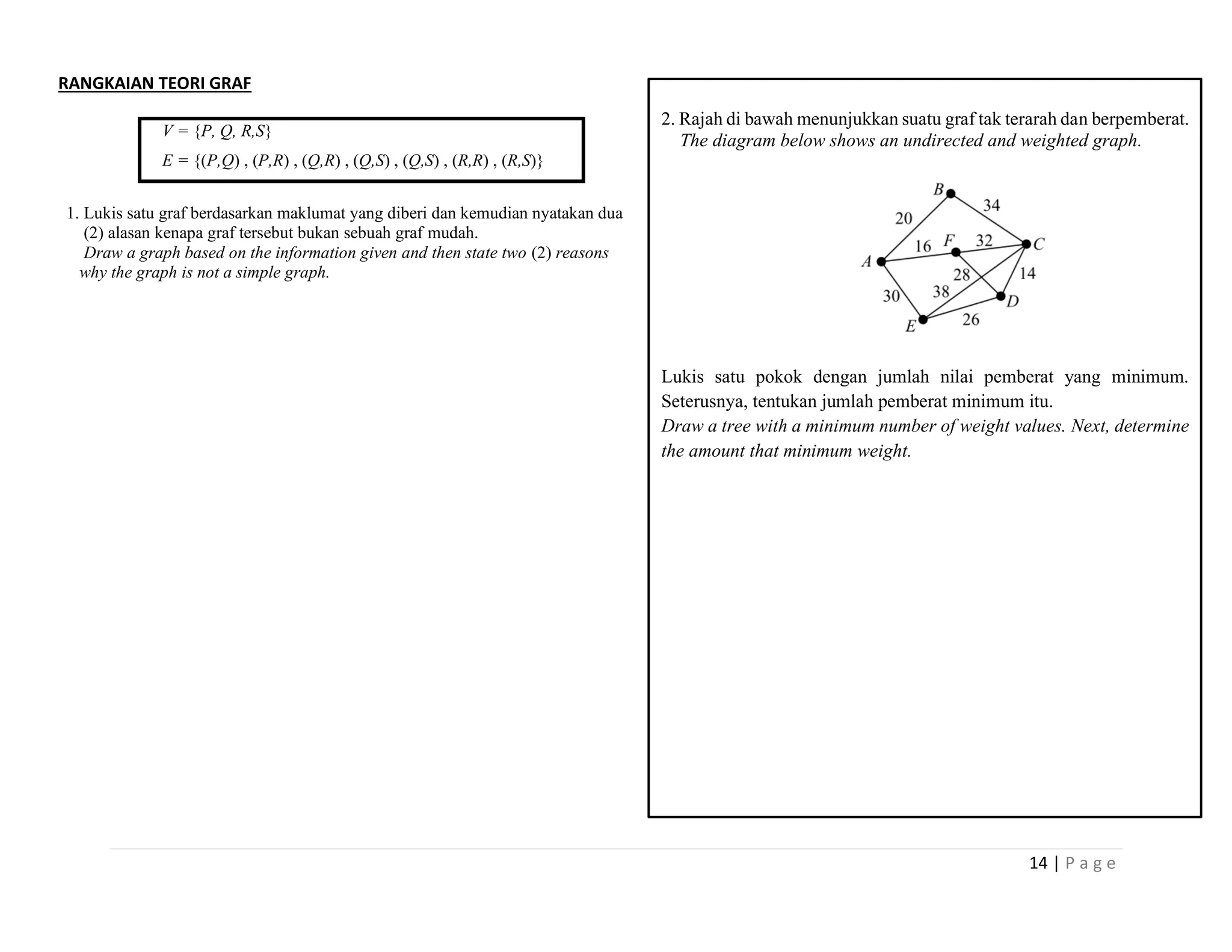 Soalan matematik SPM melibatkan tajuk tingatan 1-5 | PDF