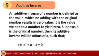 in the set z on integers mathematics 208.pptx
