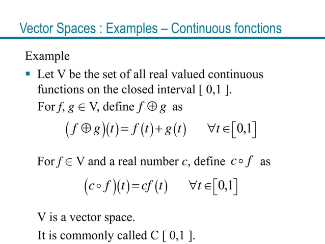 Chapter 4: Vector Spaces - Part 1/Slides By Pearson | PDF