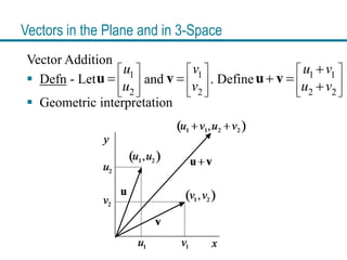 Chapter 4: Vector Spaces - Part 1/Slides By Pearson | PDF