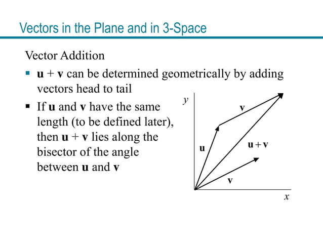 Chapter 4: Vector Spaces - Part 1/Slides By Pearson | PDF