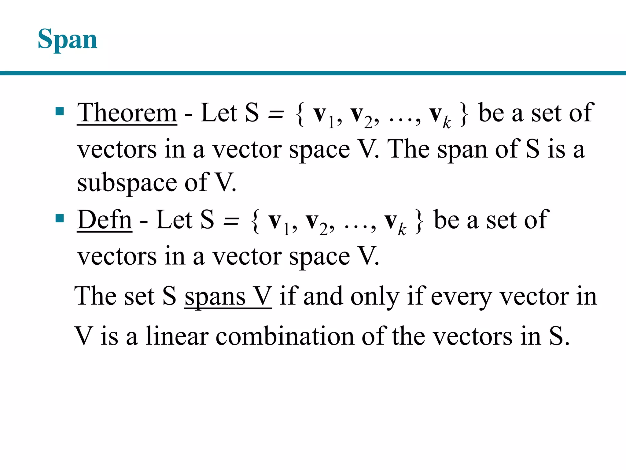 Chapter 4 Vector Spaces Part 2 Slides By Pearson Ppt