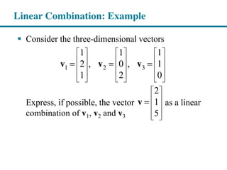 Chapter 4: Vector Spaces - Part 2/Slides By Pearson | PPT