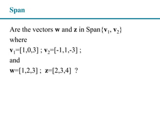 Chapter 4: Vector Spaces - Part 2/Slides By Pearson | PPT