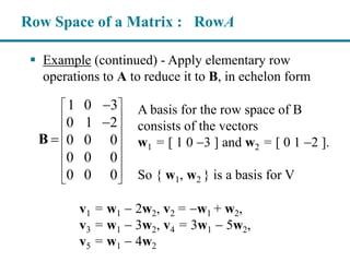 Chapter 4: Vector Spaces - Part 4/Slides By Pearson | PDF