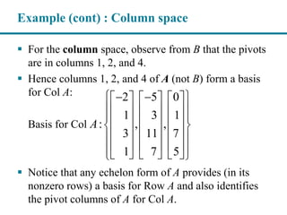 Chapter 4: Vector Spaces - Part 4/Slides By Pearson | PDF